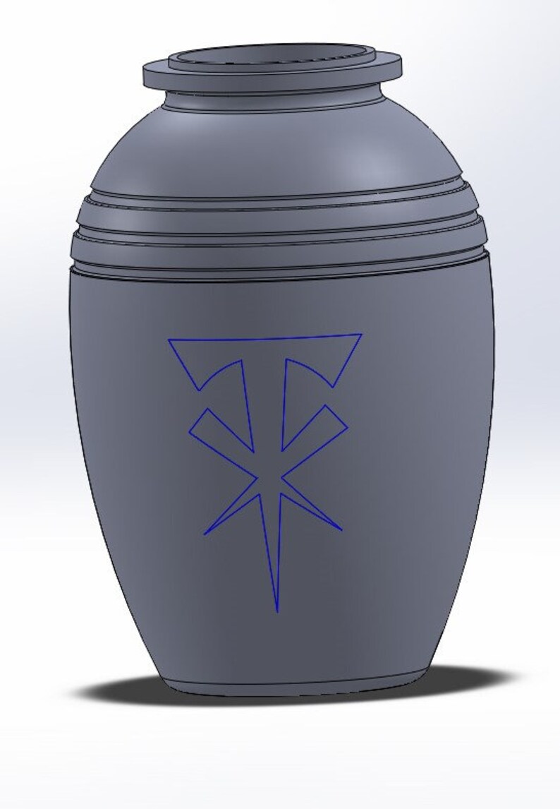 Undertaker Urn STL Files 3D Printing - Etsy