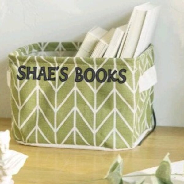 Book Basket - Etsy