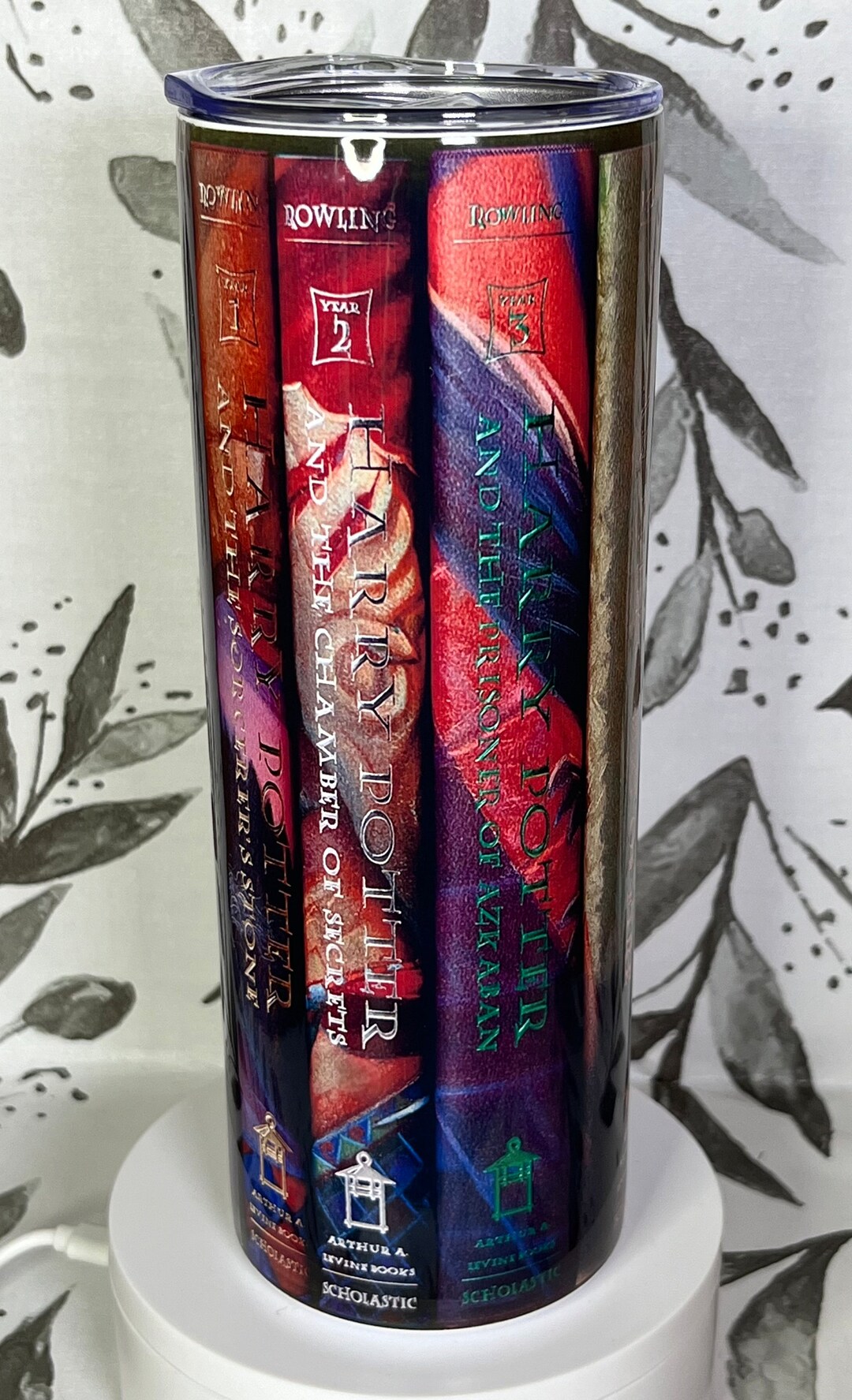 HP Book Covers Tumbler- 2 Tumbler Options - Etsy