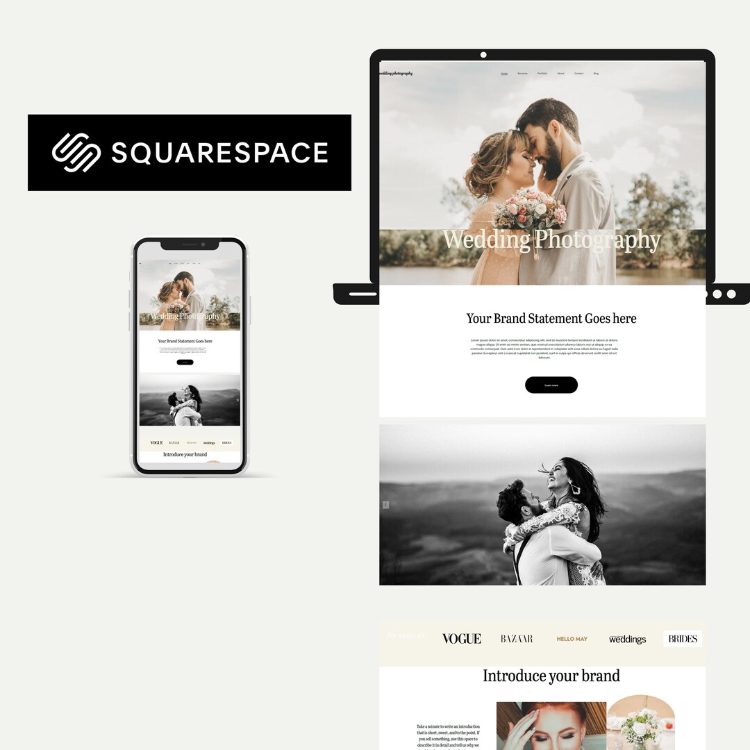 Squarespace Template, Squarespace 7.1 Template for Photographer ...