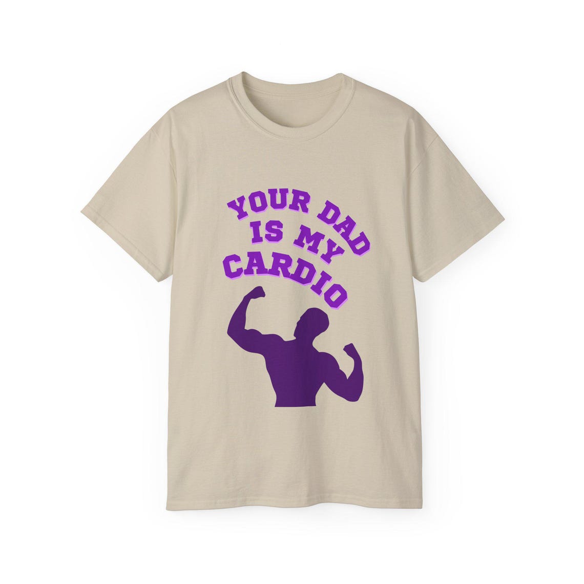 Funny Ironic Text Meme - Your Dad is My Cardio Joke - Funny Text ...
