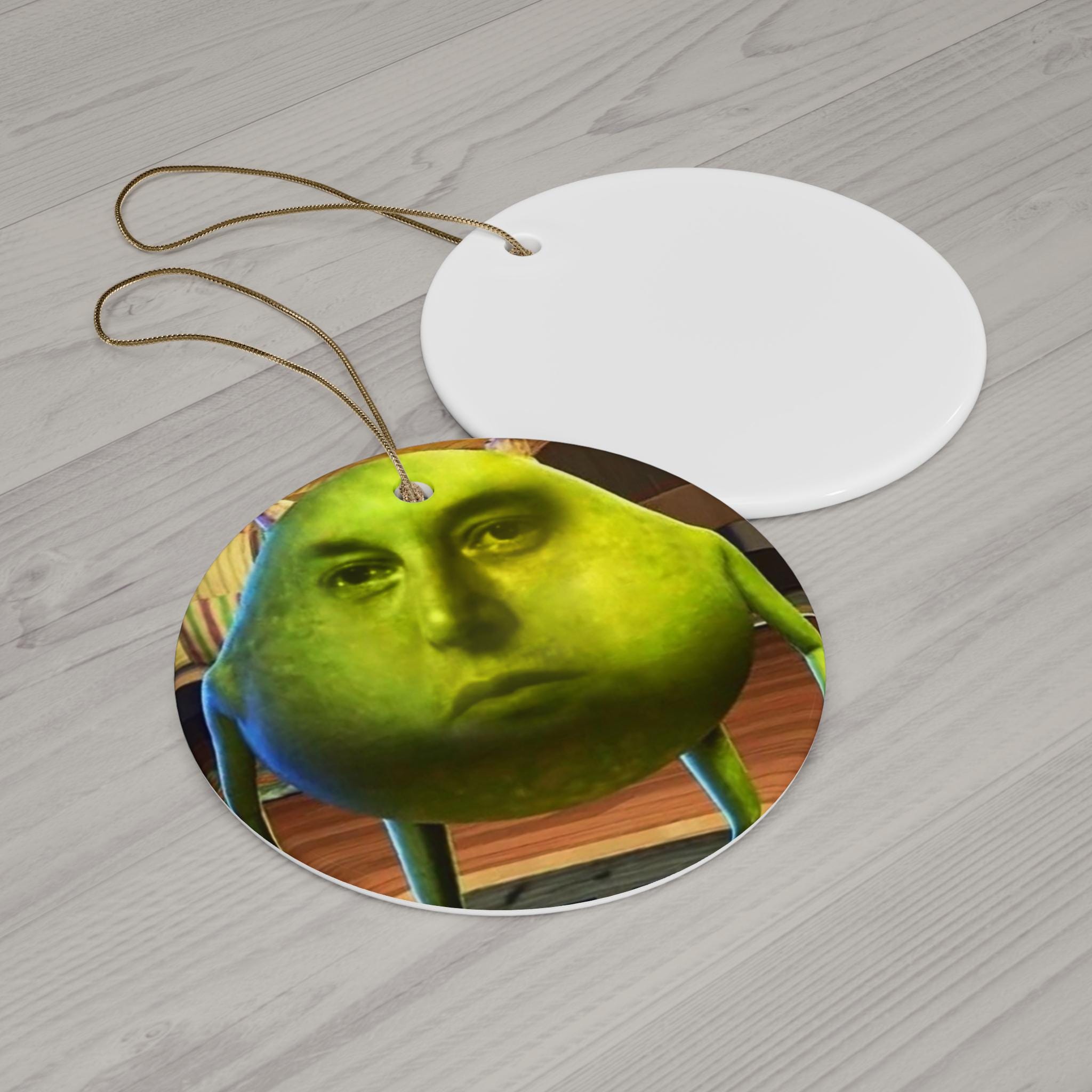 Elon Musk Mike Wazowski Christmas Tree Ornament - Funny Holiday ...