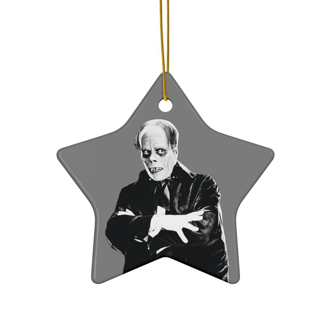 Phantom of the Opera 1925 Movie Christmas Tree Ornament - Funny Holiday ...