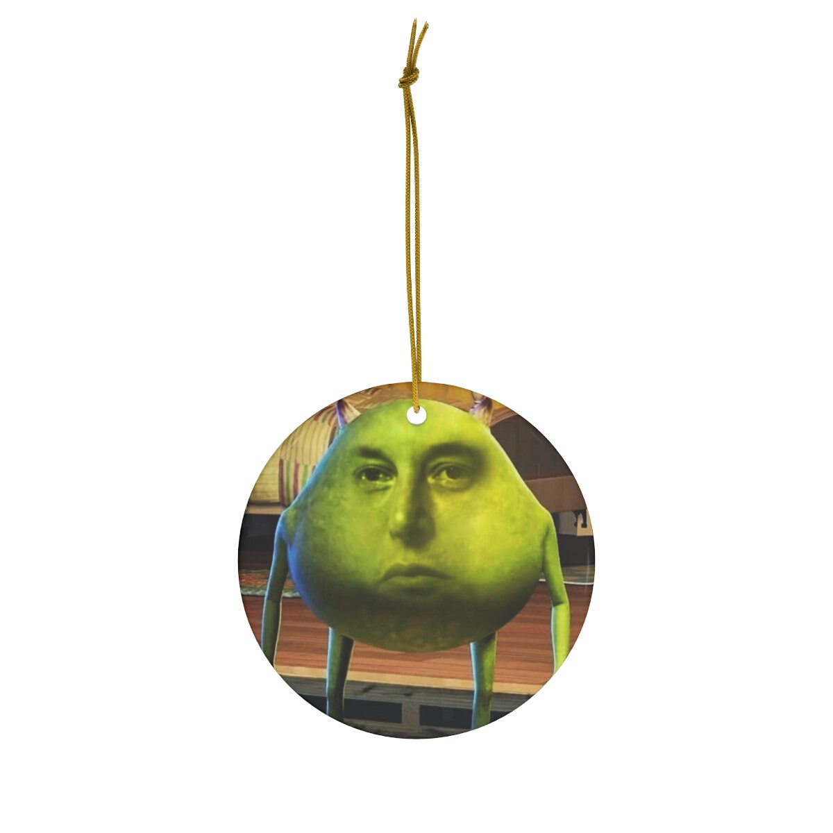 Elon Musk Mike Wazowski Christmas Tree Ornament Funny Holiday ...