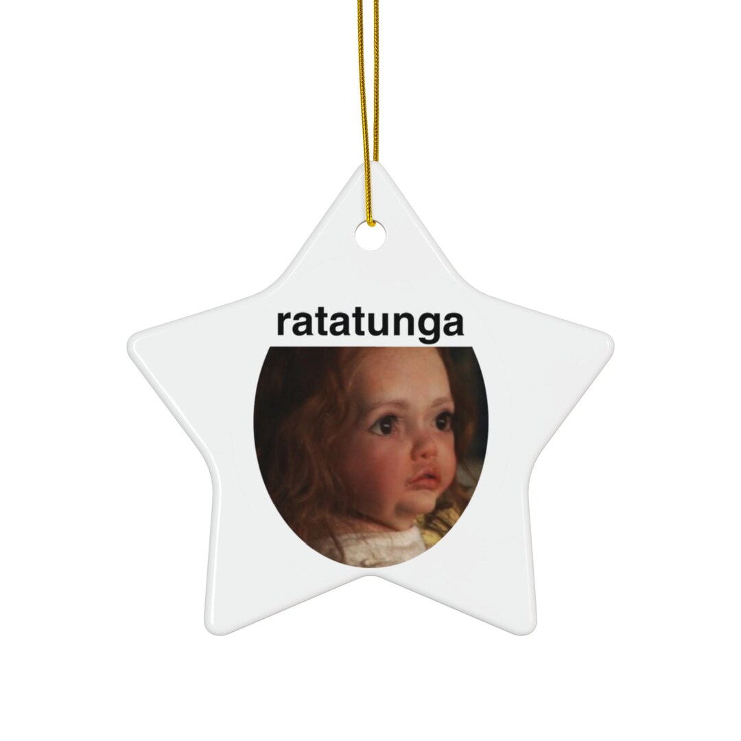 Twilight Doll Christmas Tree Ornament - Funny Meme Holiday Decoration ...