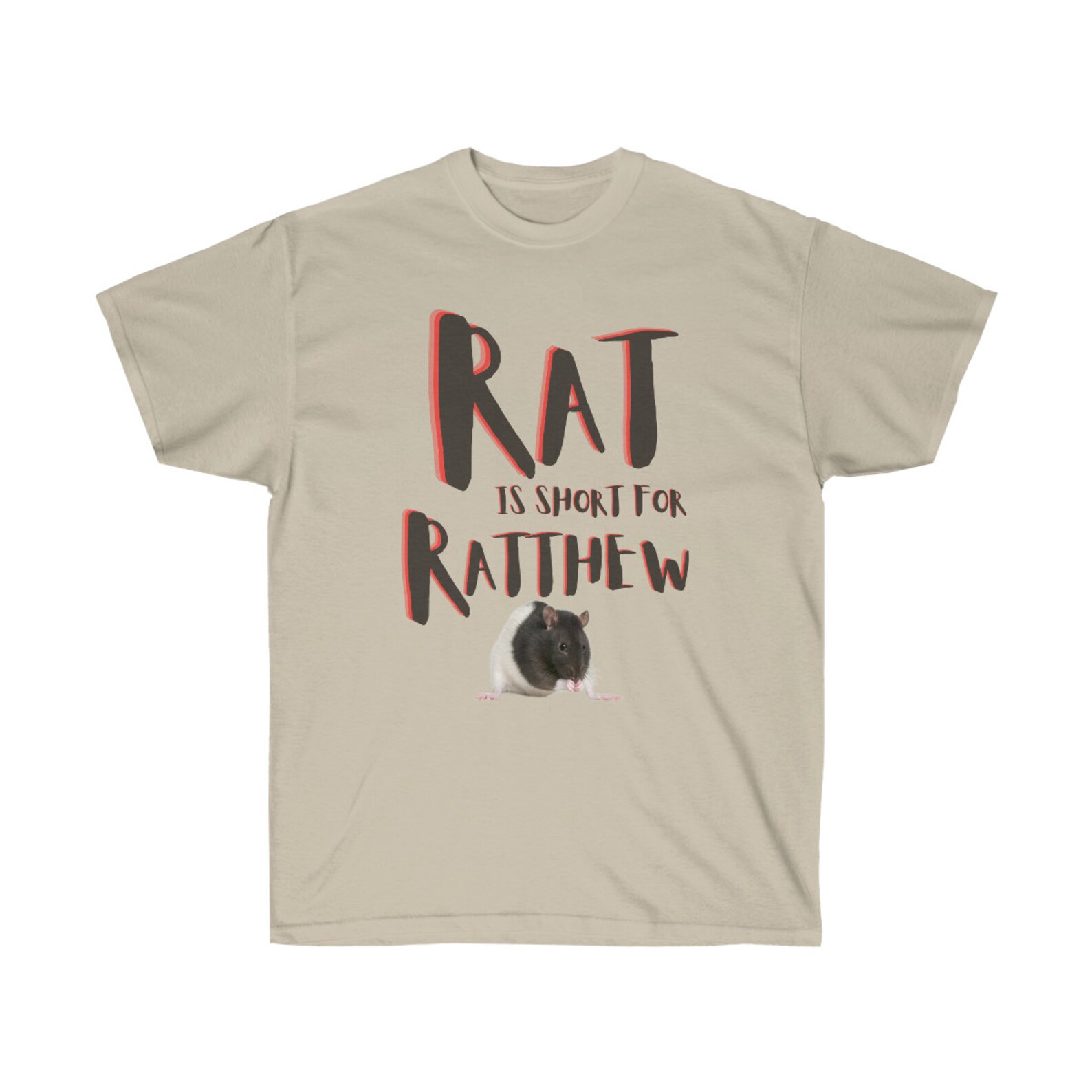 Rat Is Short For Ratthew Viral Meme Funny Ironic Joke Gag T 1448