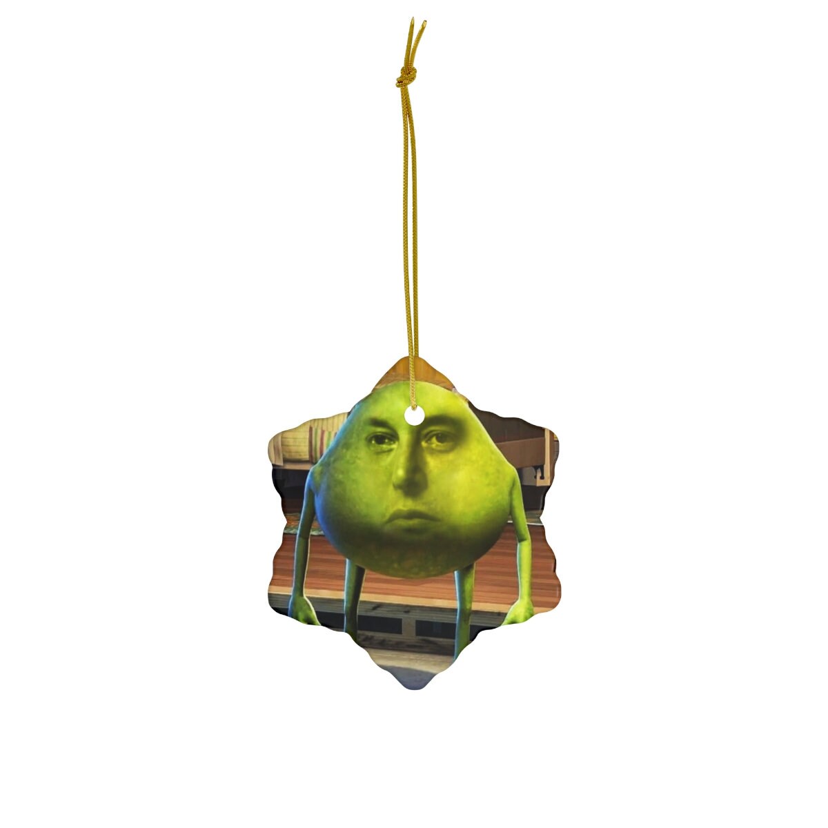 Elon Musk Mike Wazowski Christmas Tree Ornament Funny Holiday ...