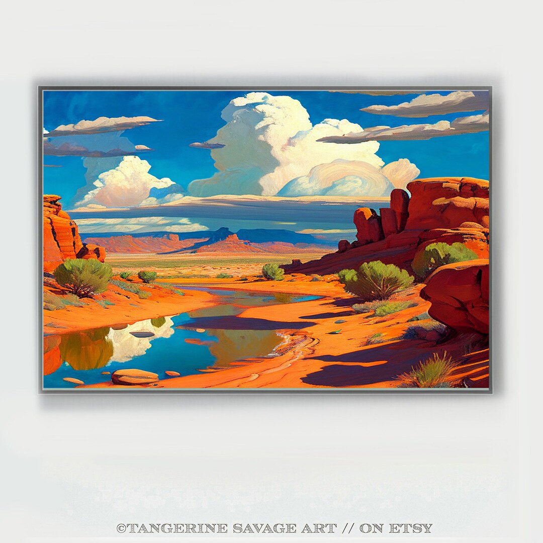 This is My Own Original Art That Will Make an Arizona Desert Print ...