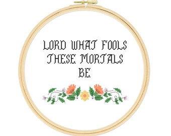 Lord What Fools These Mortals Be - Etsy