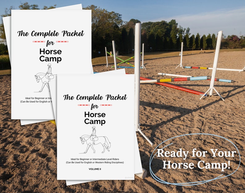 The Complete Horse Camp Lessons & Activities Packet - Double Bundle - Etsy