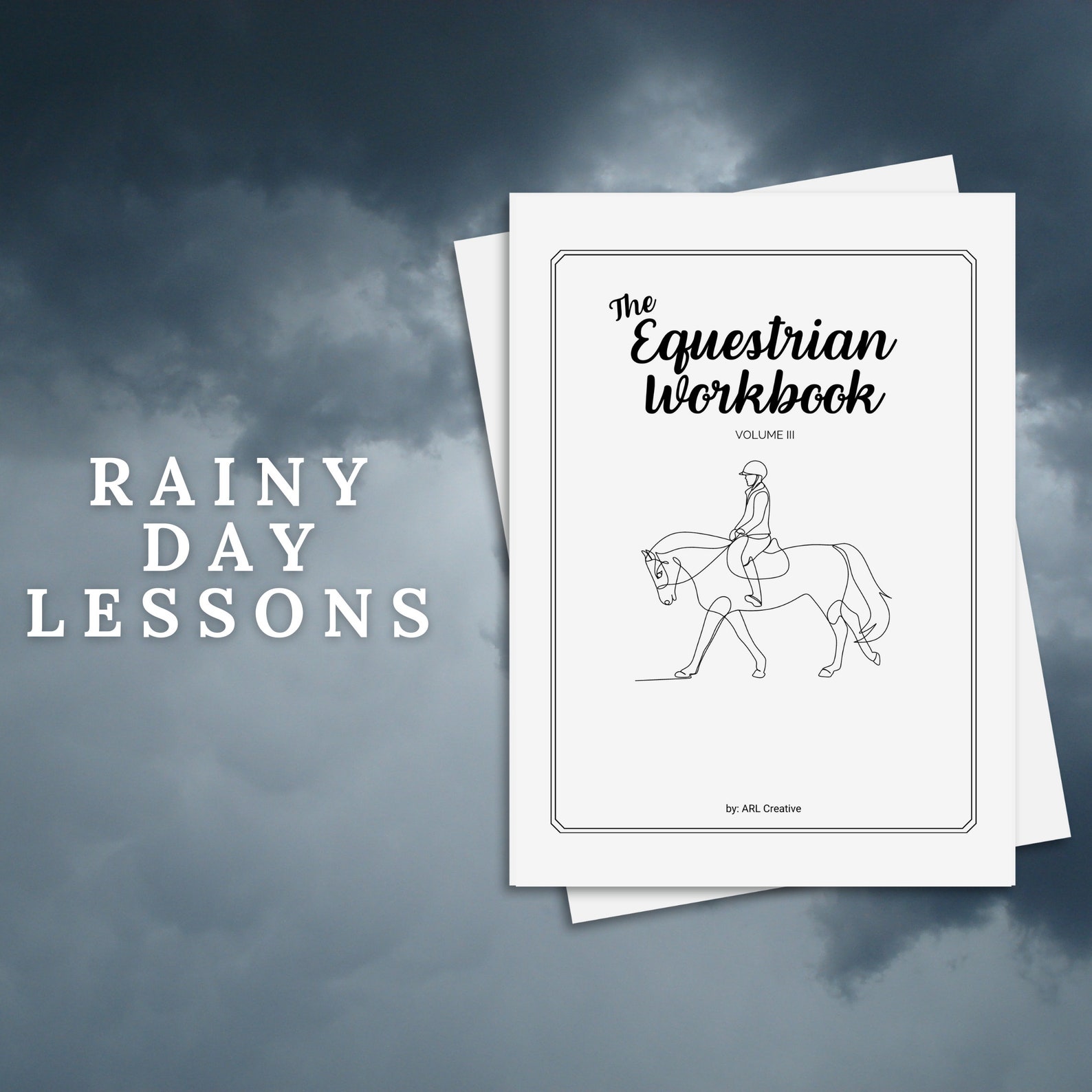 Horse Camp Activity Worksheet Printables | Equestrian Workbook | Equine ...