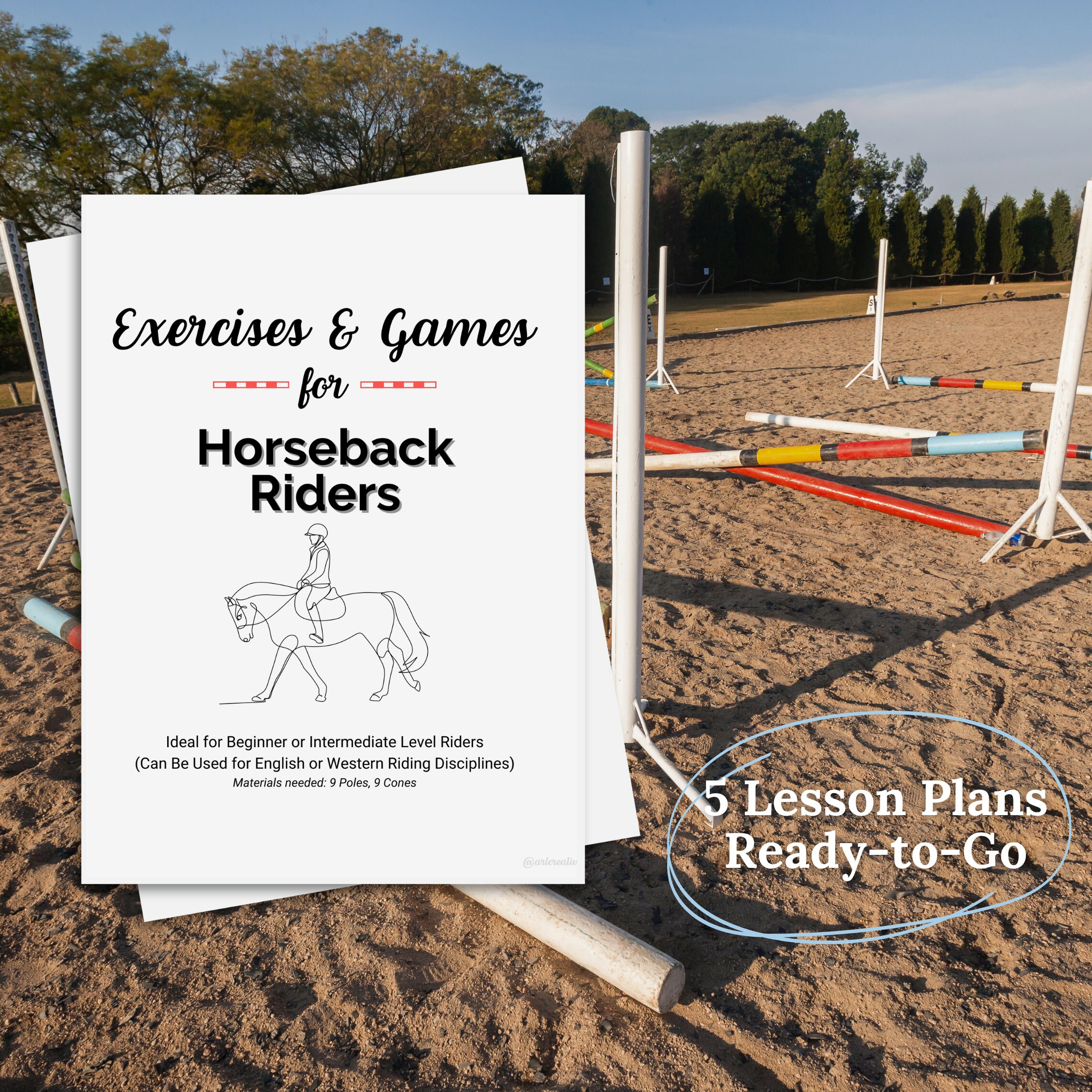 Horse Camp Activity Worksheet | Horseback Riding Lesson Plan ...