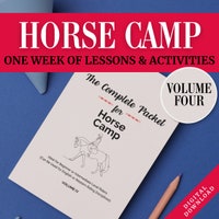 Horse Camp Worksheet Bundle Horseback Riding Lesson Rain Day Activity ...