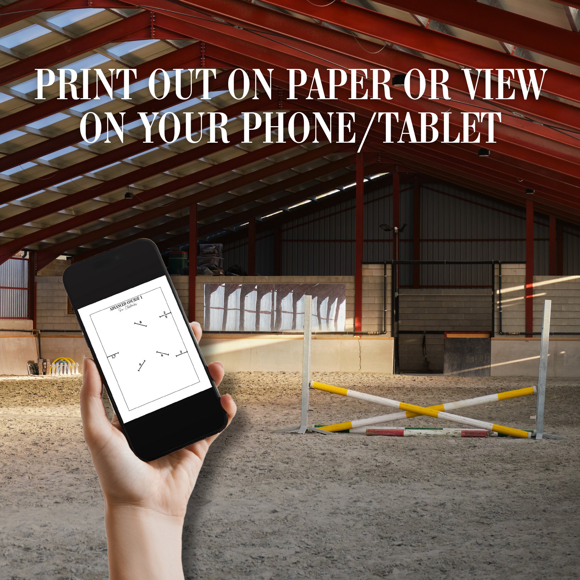 Horse Jump Course | Course Designs | Equitation Practice Hunter Jumper ...