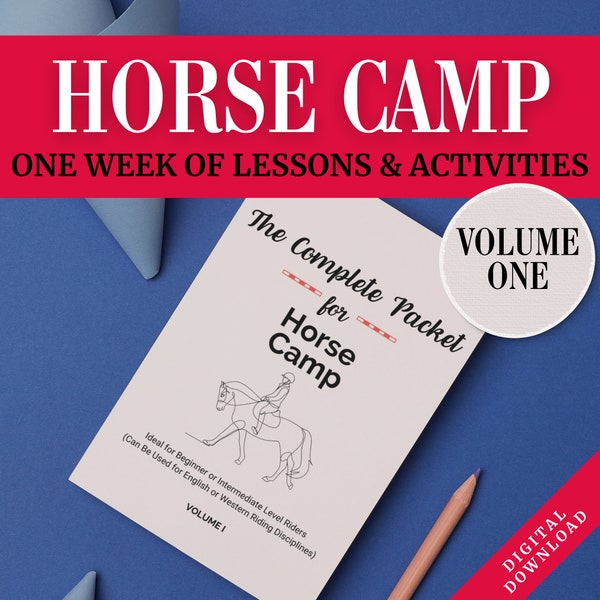 Equine Lesson Plan - Etsy