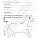 My Favorite Horse - Booklet - Etsy