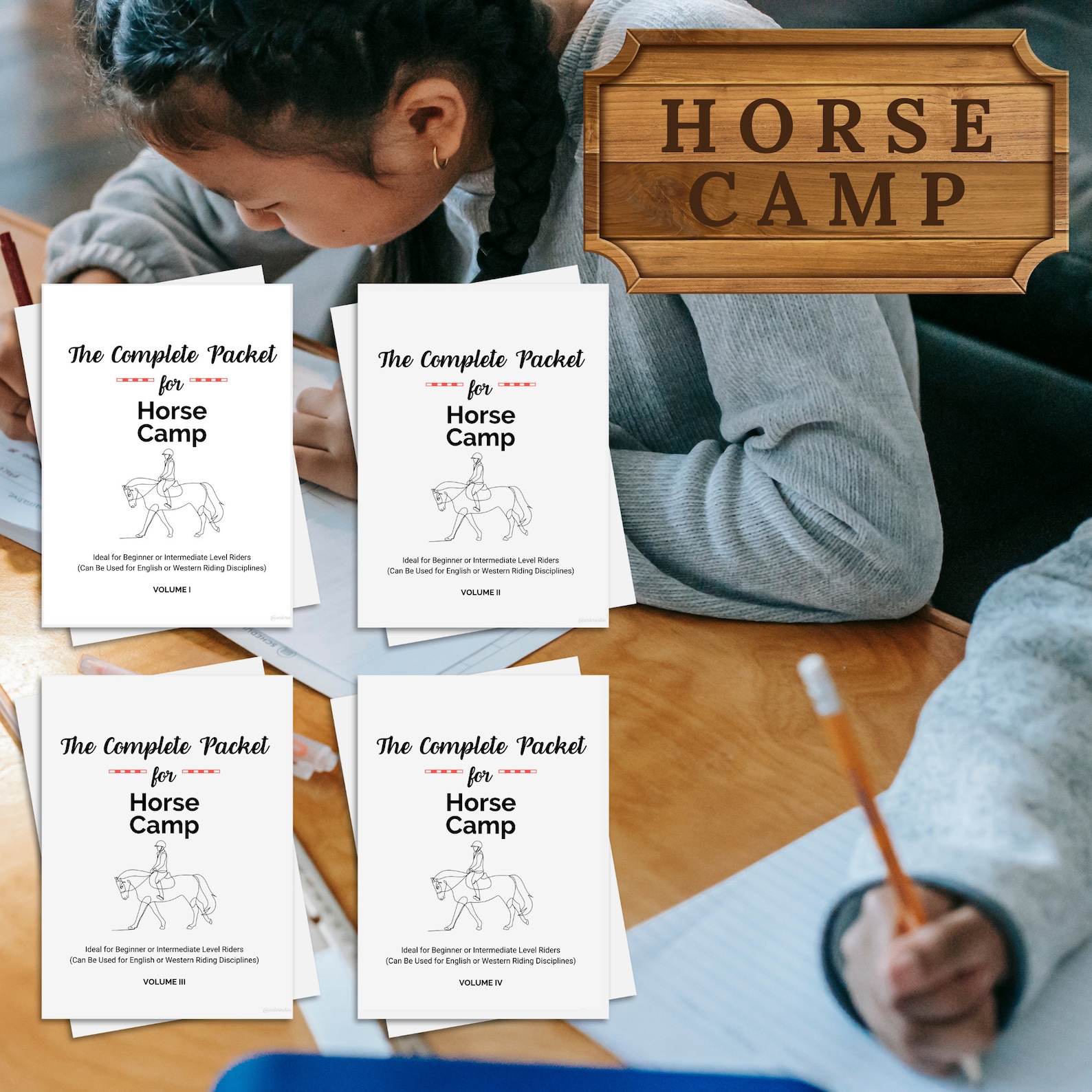 Horse Camp Activity Worksheet | Horseback Riding Lesson Plan ...