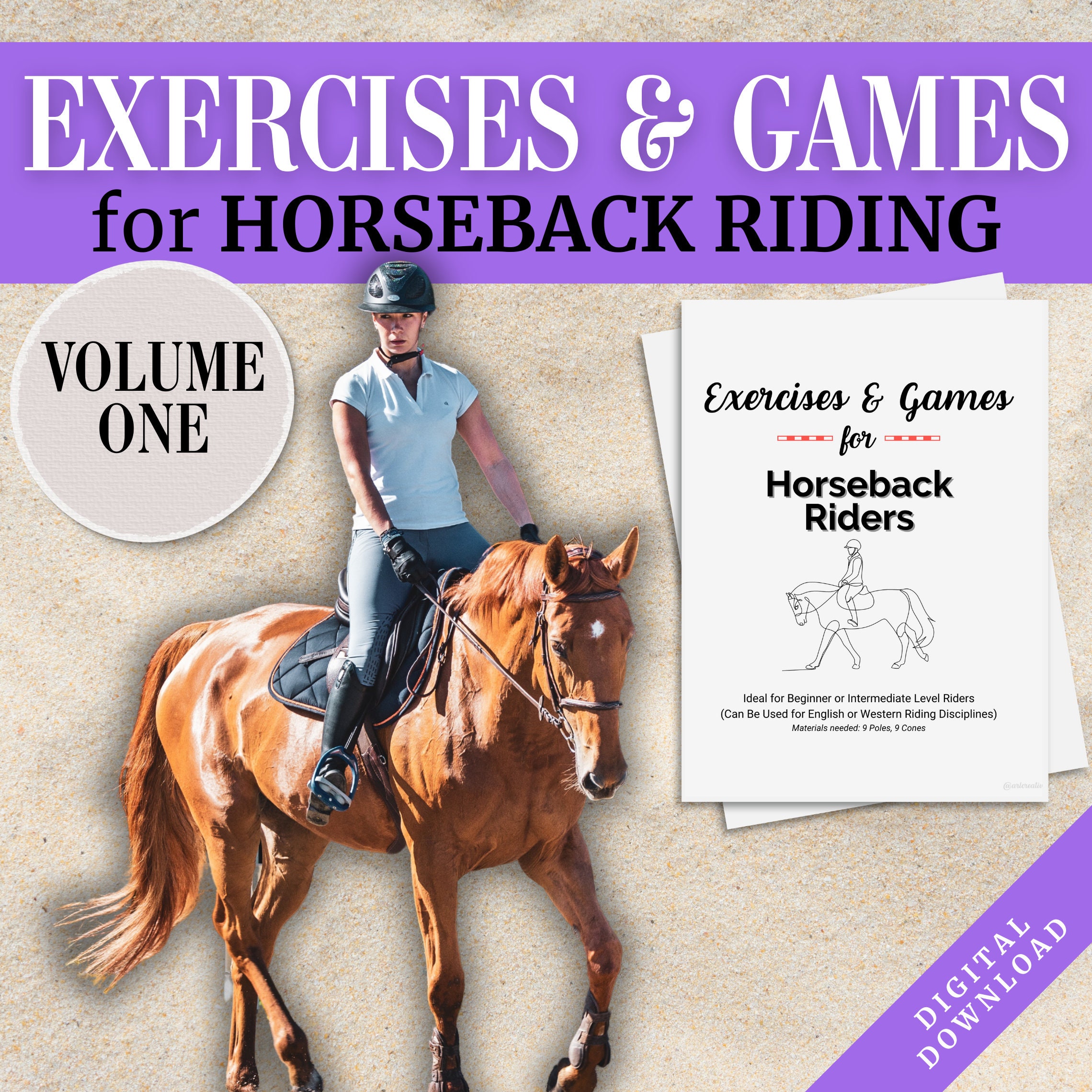 Horse Camp Activity Worksheet | Horseback Riding Lesson Plan | Equestrian Pole Pattern Horse ...