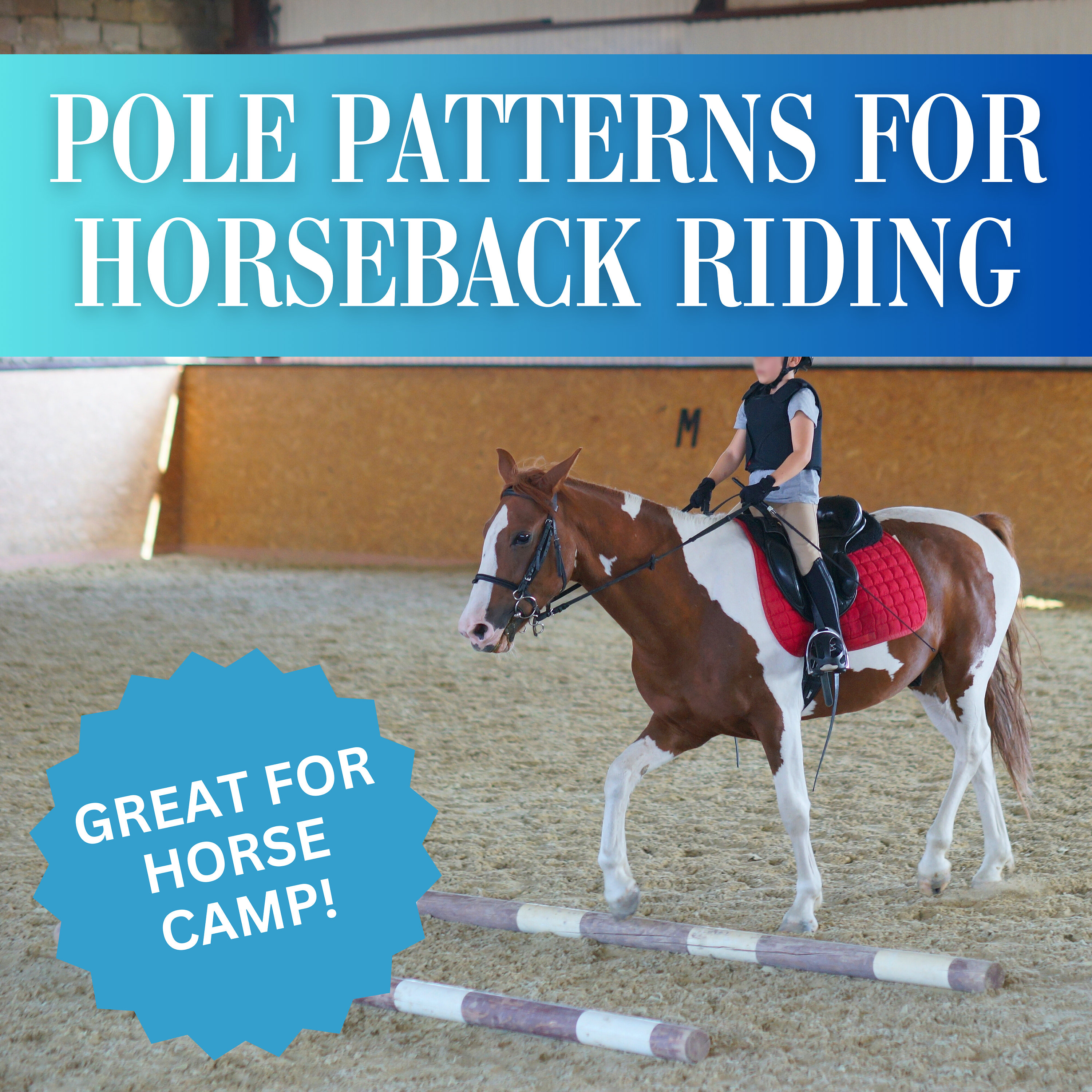 Pole / Cavaletti Patterns for Horseback Riding | Horse Camp Lesson Plan ...