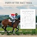 Horse Racing Track Diagram | Label Parts of the Horse Race Track ...