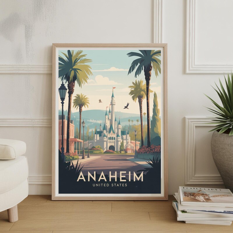 Anaheim California Prints - Etsy