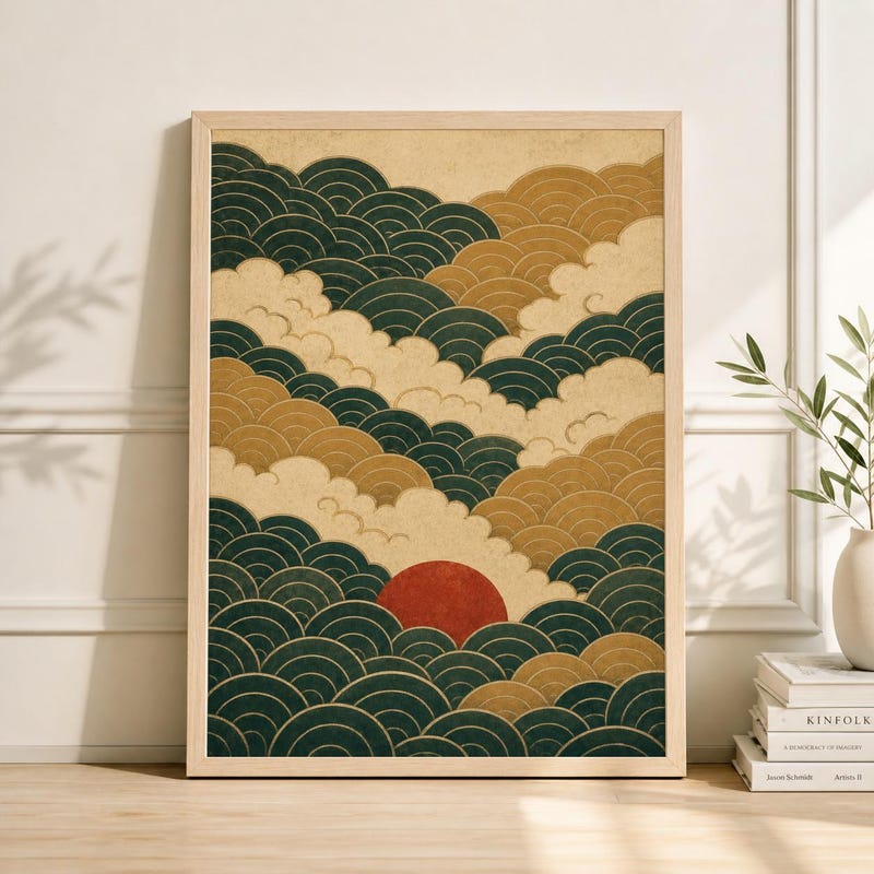 Japan Landscape Poster - Etsy
