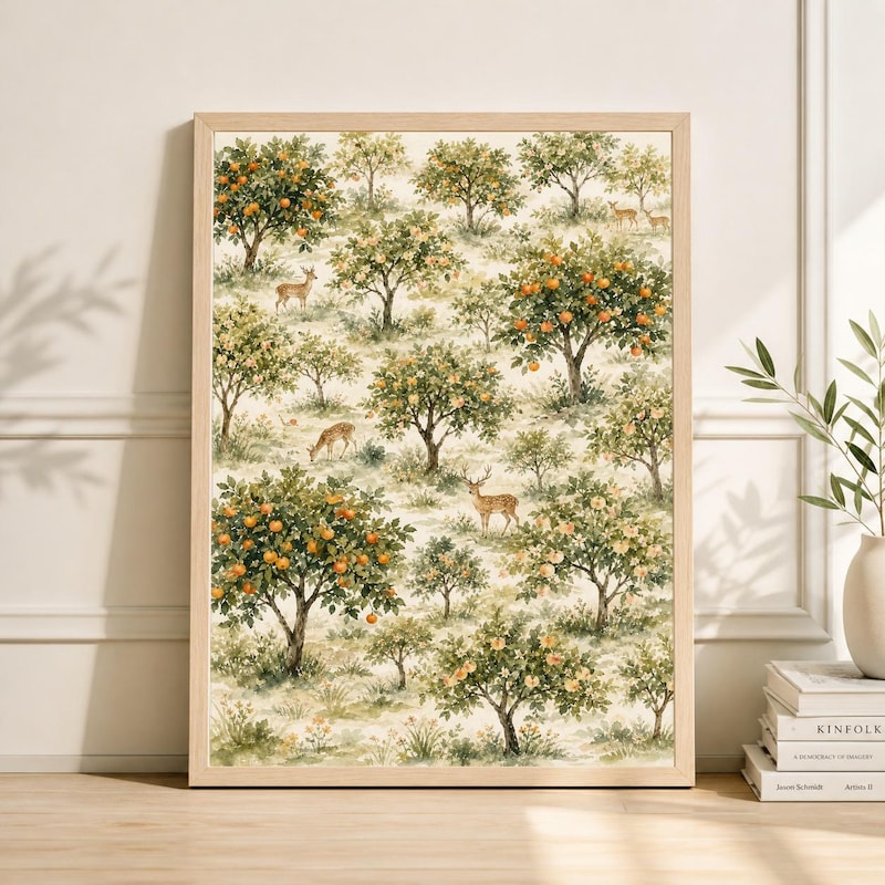 Fruit Orchard Poster - Etsy