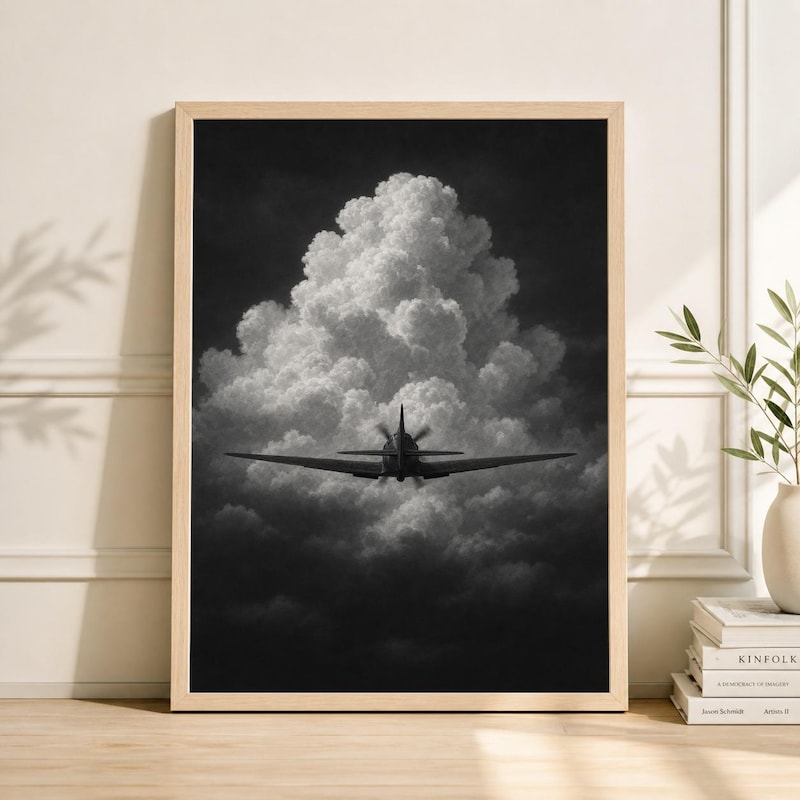 Spitfire Plane Poster - Etsy