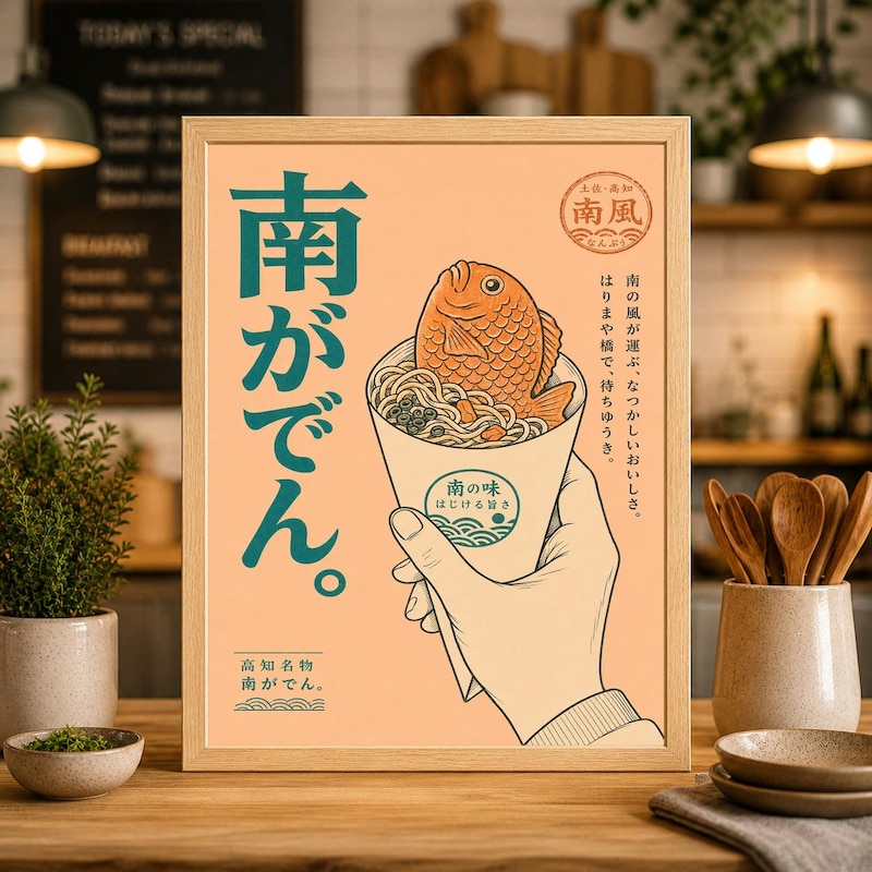Japanese Peach Poster - Etsy