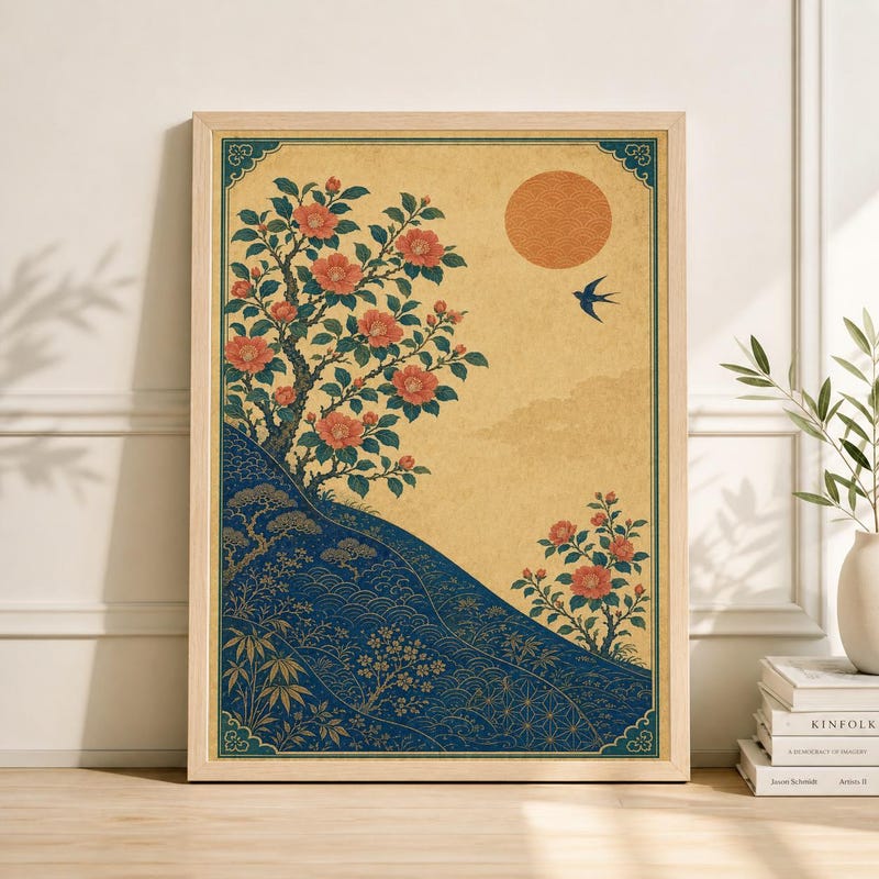 Japanese Islamic Art - Etsy