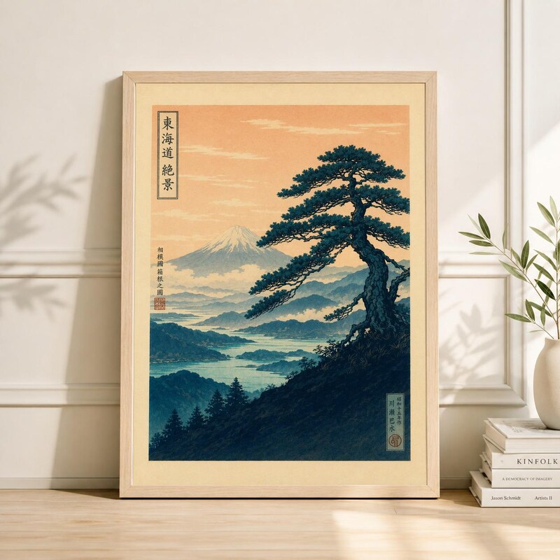 Poster Mountain Landscape - Etsy