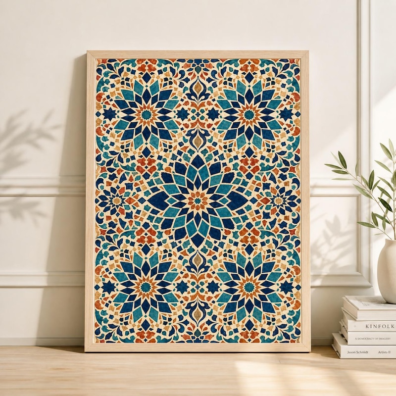 Boho Wall Tiles - Etsy