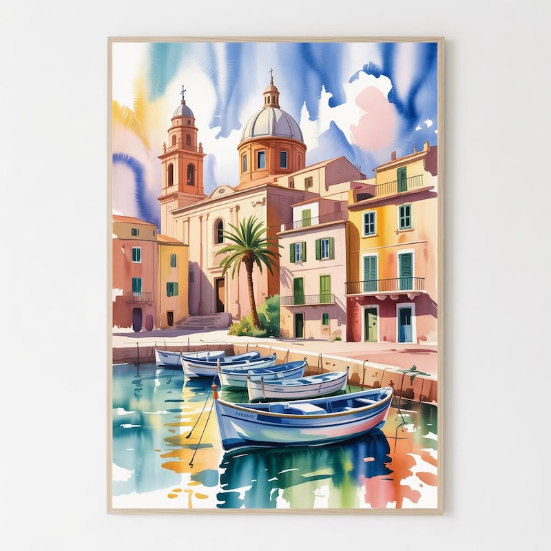 Travel Poster Malta - Etsy