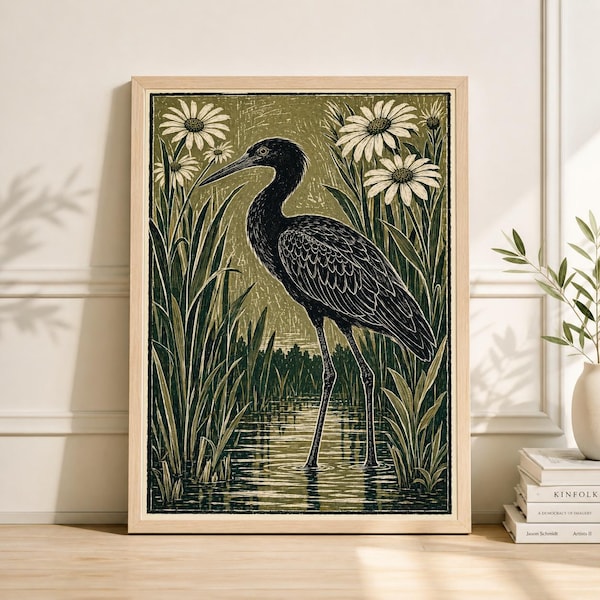 Linocut Kitchen Prints - Etsy