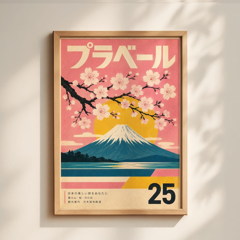 Japan Poster Modern - Etsy