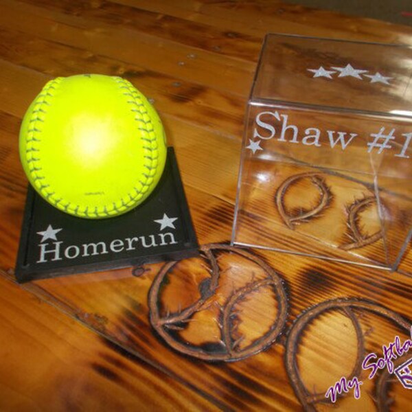 Softball Trophy Display - Etsy