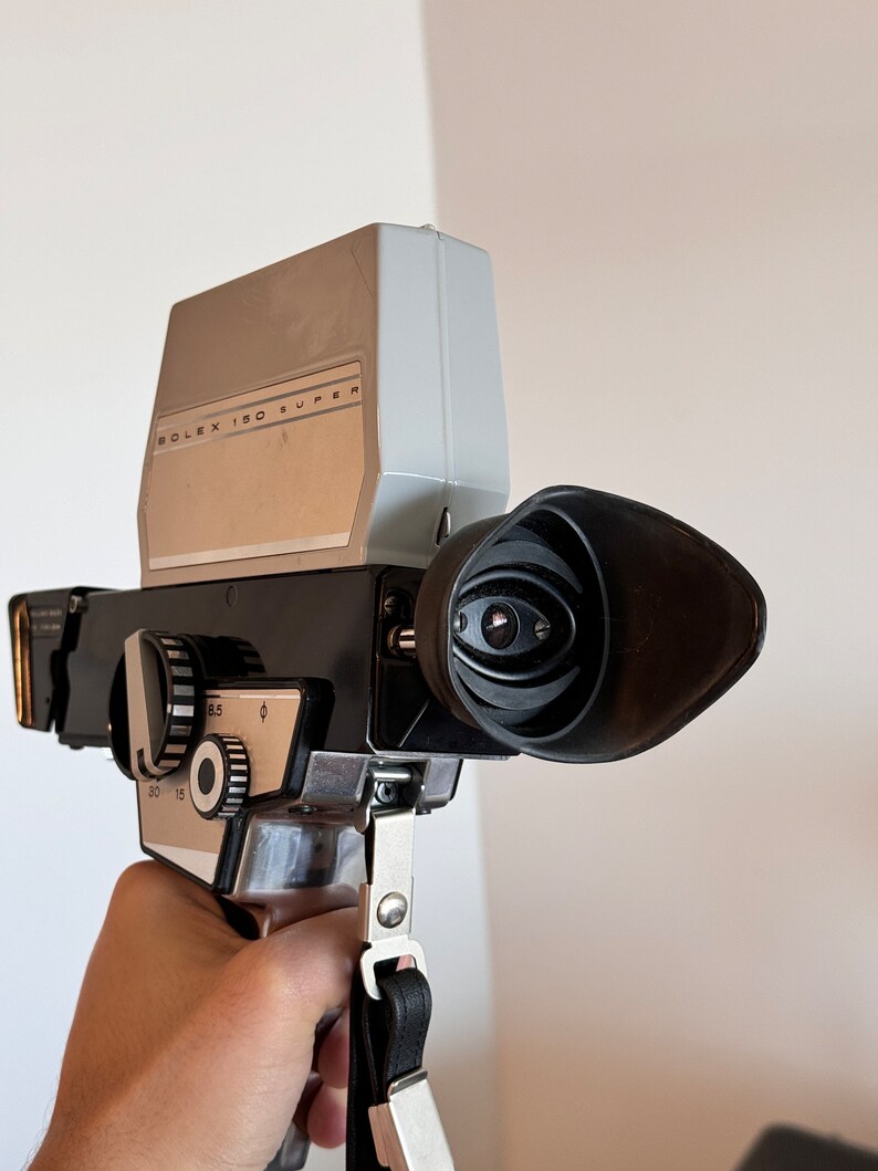 TESTED & WORKING ICONIC Bolex 150 Super 8mm Vintage Video Camera - Etsy