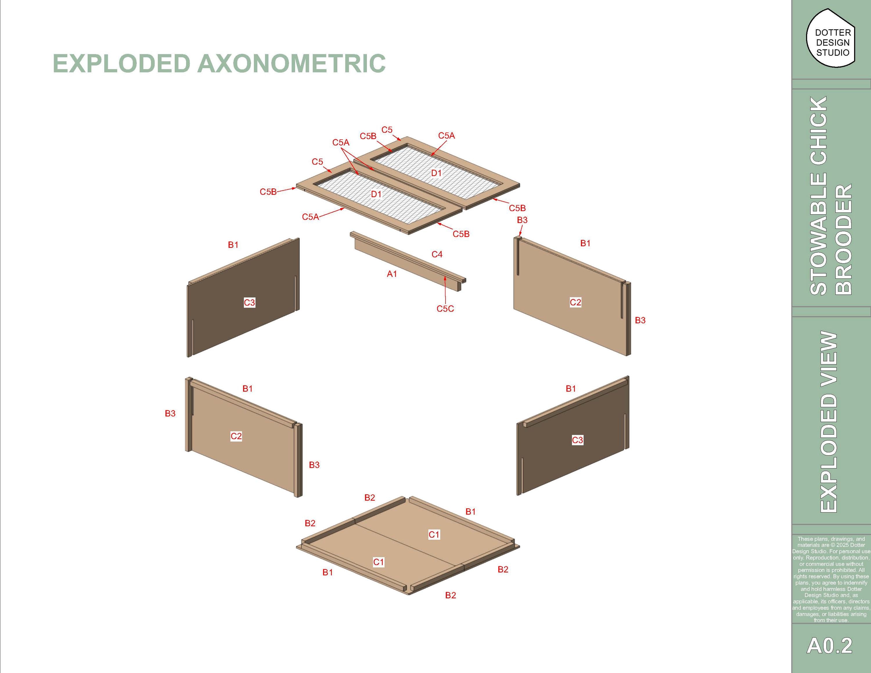 Storable Baby Chick Brooder Box Build Plans – Digital Download ...