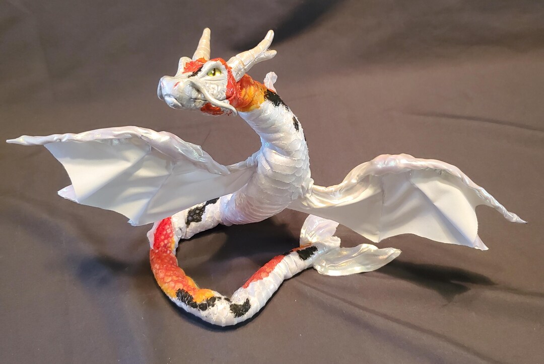 Dragonfruit Poseable Bendy Dragon | Fantasy Creature | Art Doll ...