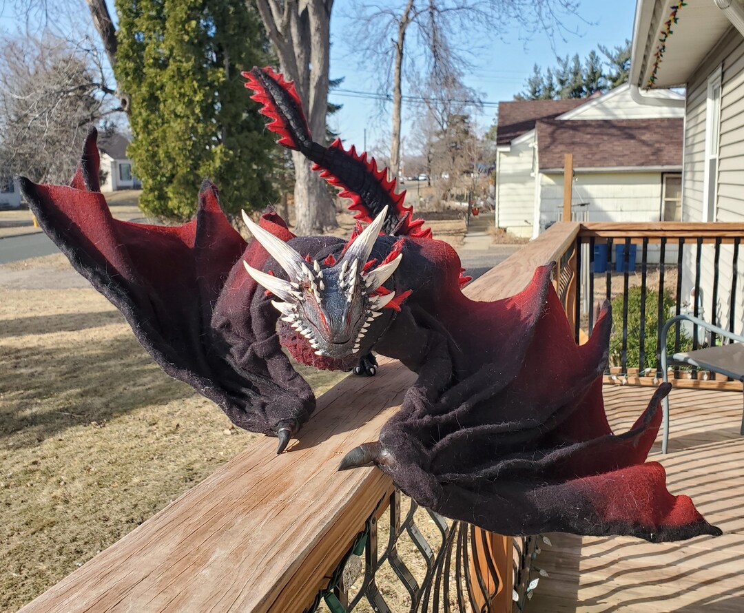 Drogon Inspired Poseable Got Dragon | Poseable Art Doll | Fantasy ...