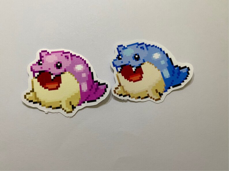 Pixelated Spheal Sticker Pack - Etsy