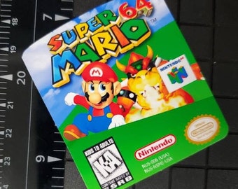 Mario 64 Replacement Label - Etsy
