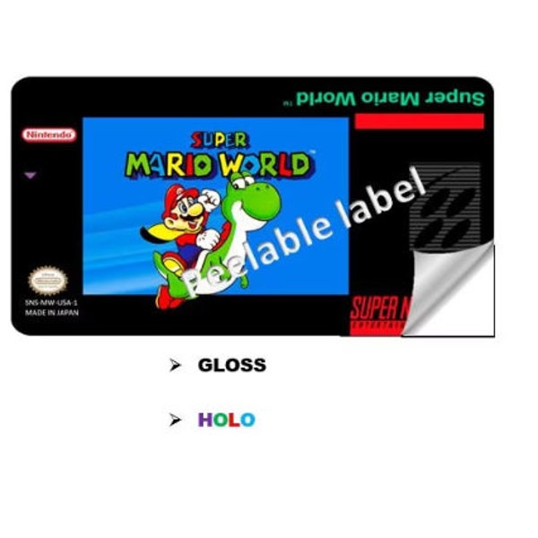 Super Mario Decal - Etsy