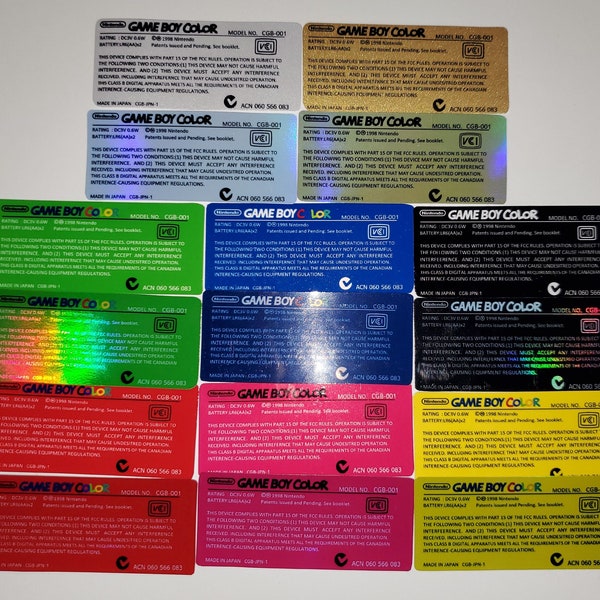 Gameboy Color - Etsy