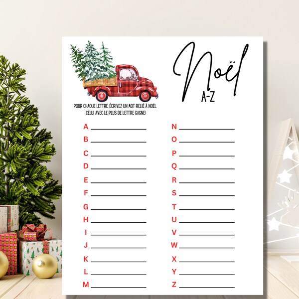 Printable Christmas Games - Etsy