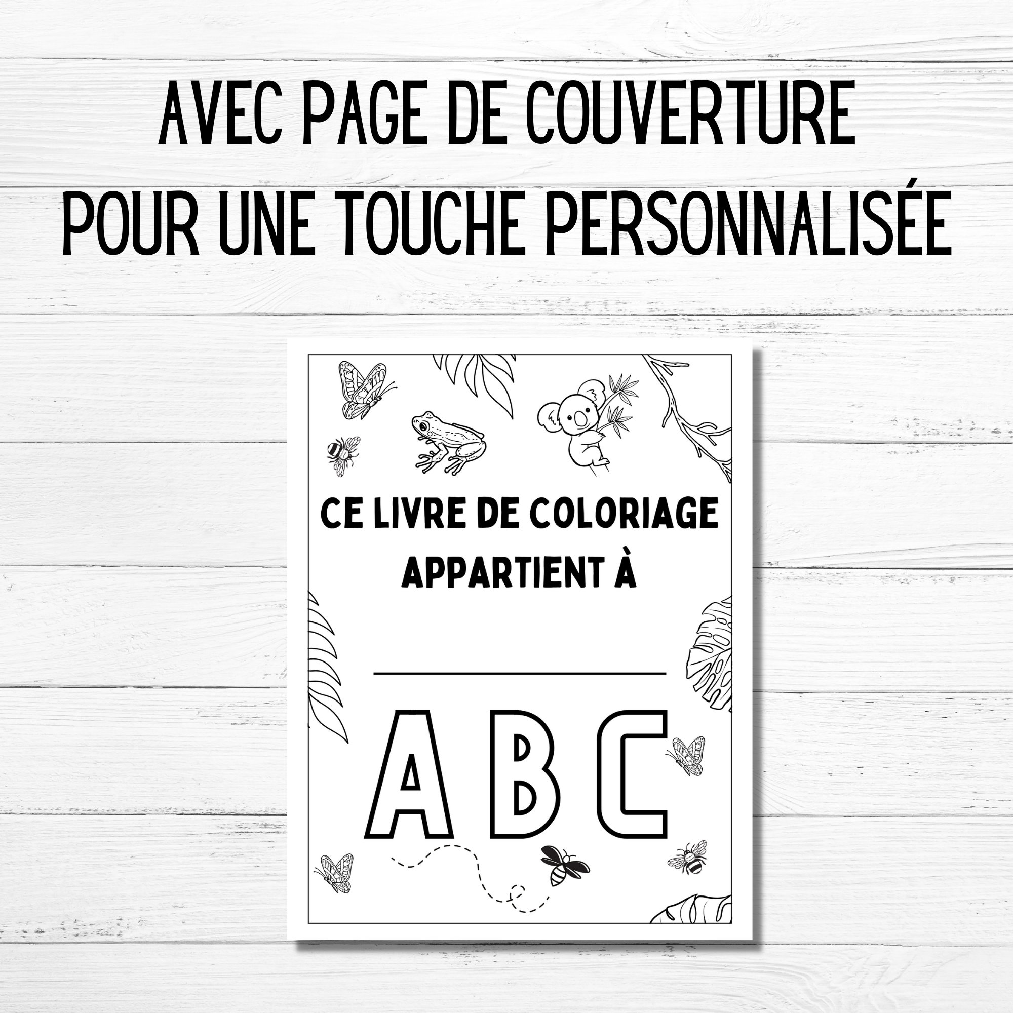 Alphabet Coloring Pages in French, Coloring Pages for Kindergarten ...