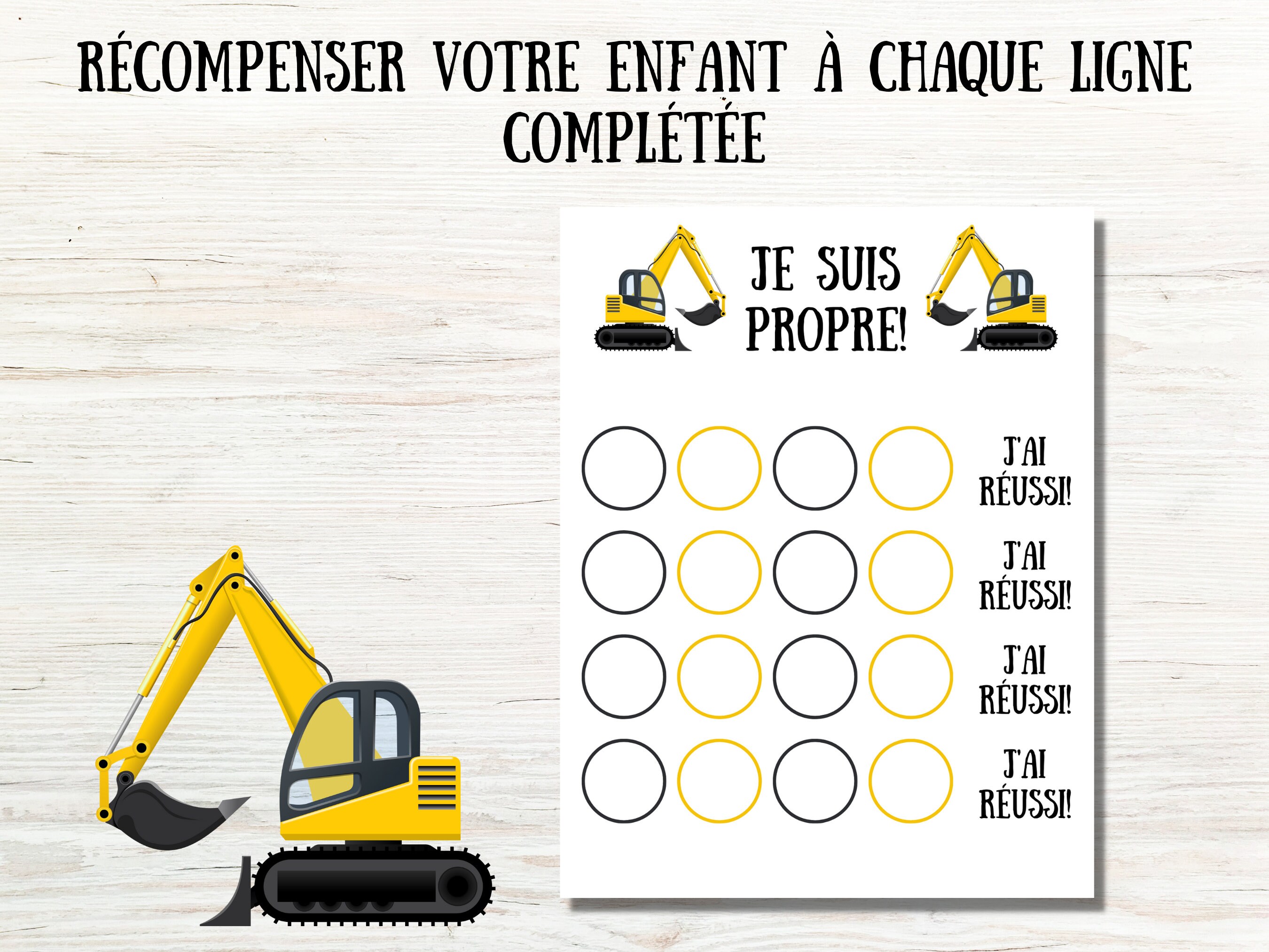 Potty Training for Children, Printable Potty Chart in French, Dinosaur ...