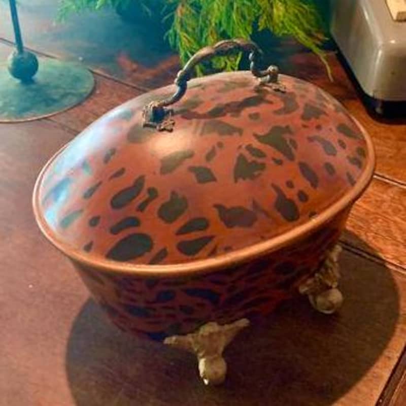 Cheetah Planter - Etsy