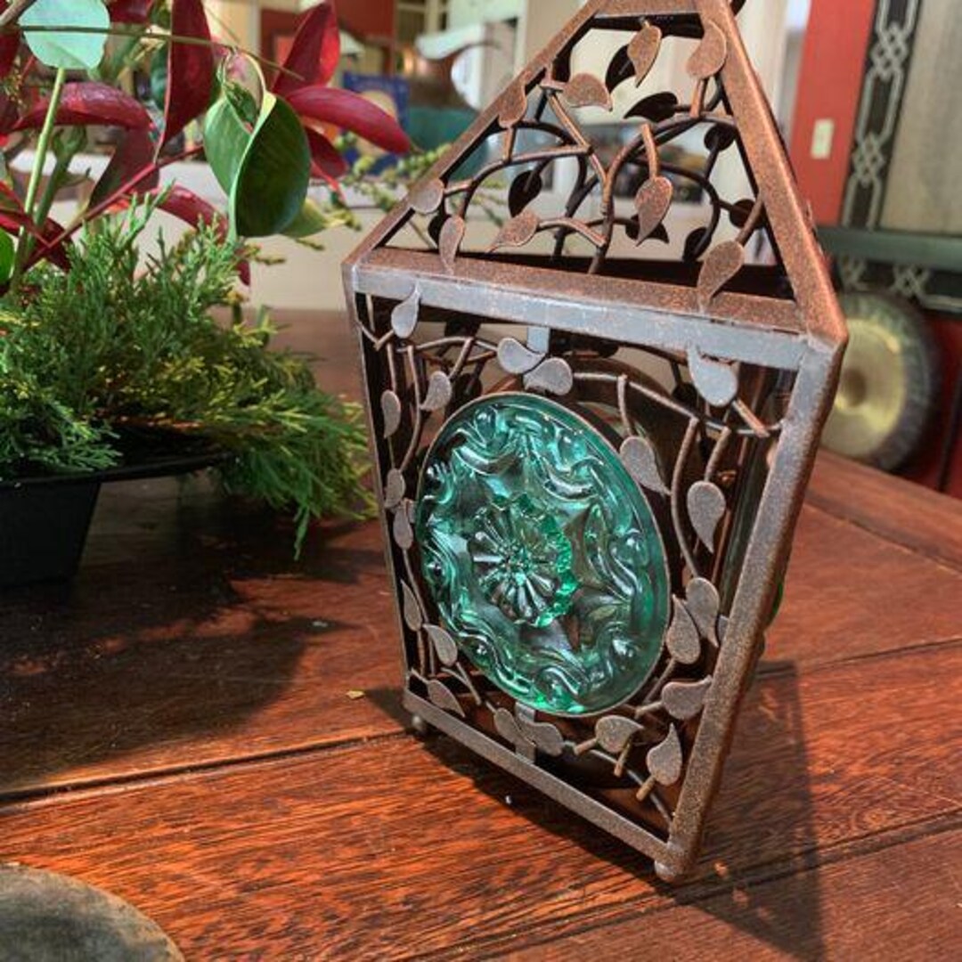 Vintage Very Rare Partylite La Rosetta Hanging Lantern Retired New in ...