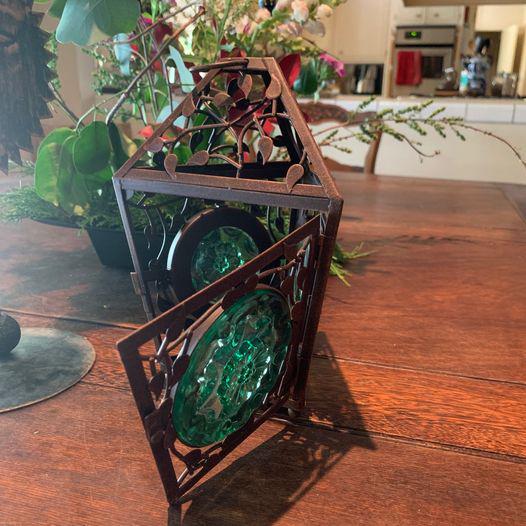 Vintage Very Rare Partylite La Rosetta Hanging Lantern Retired New in ...